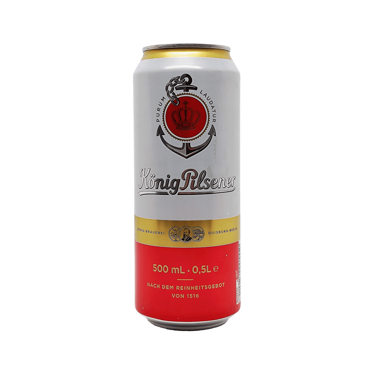 Konig Pilsner 500mL Can — German Liquor Specialties